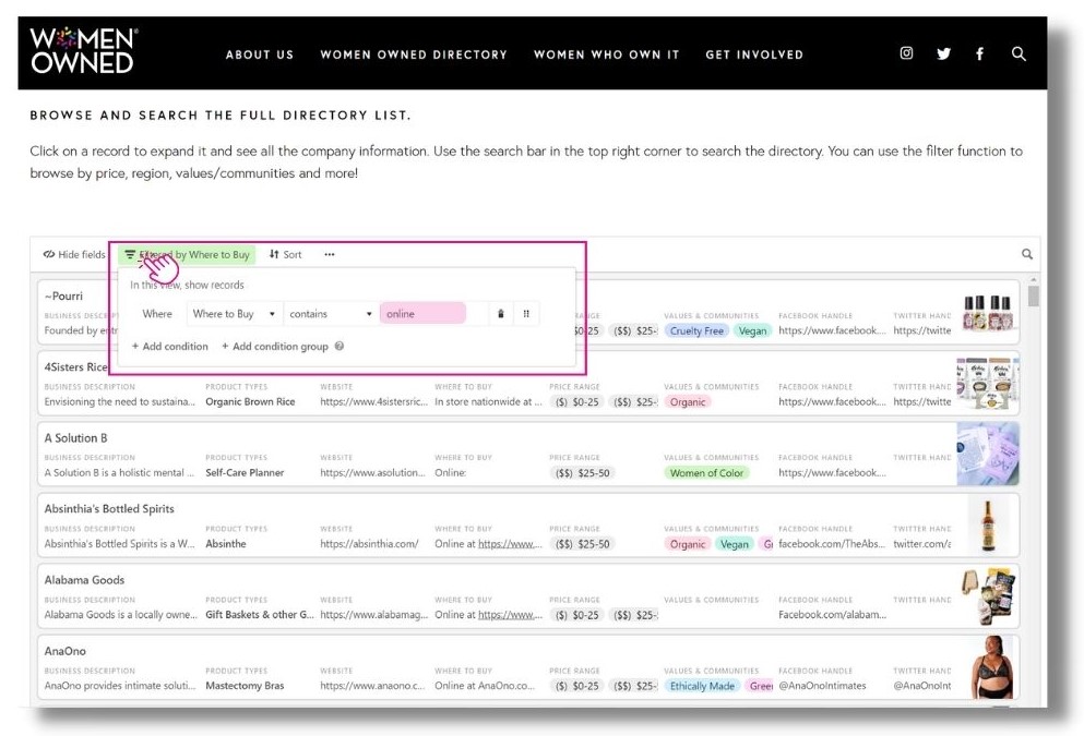 Navigating the Women Owned Business Directory - Women Owned : Women Owned
